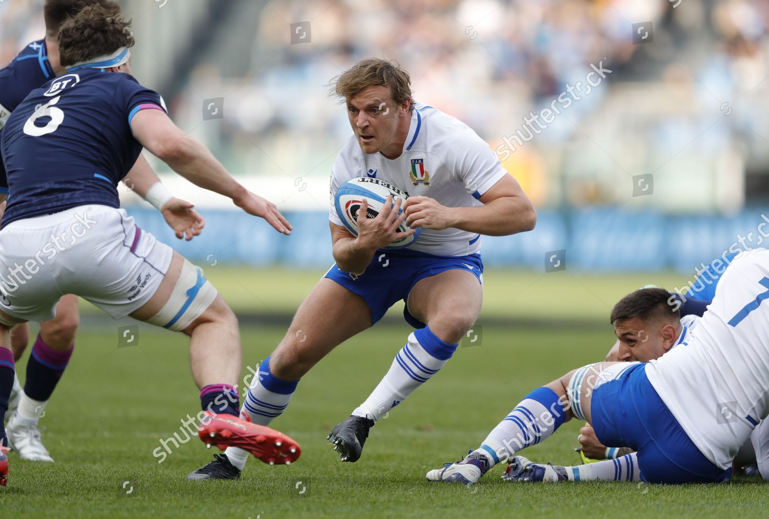 Italys Scrumhalf Callum Braley Editorial Stock Photo - Stock Image ...