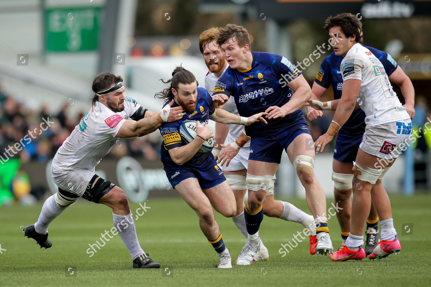 Oli Morris Worcester Warriors Goes Past Editorial Stock Photo - Stock ...