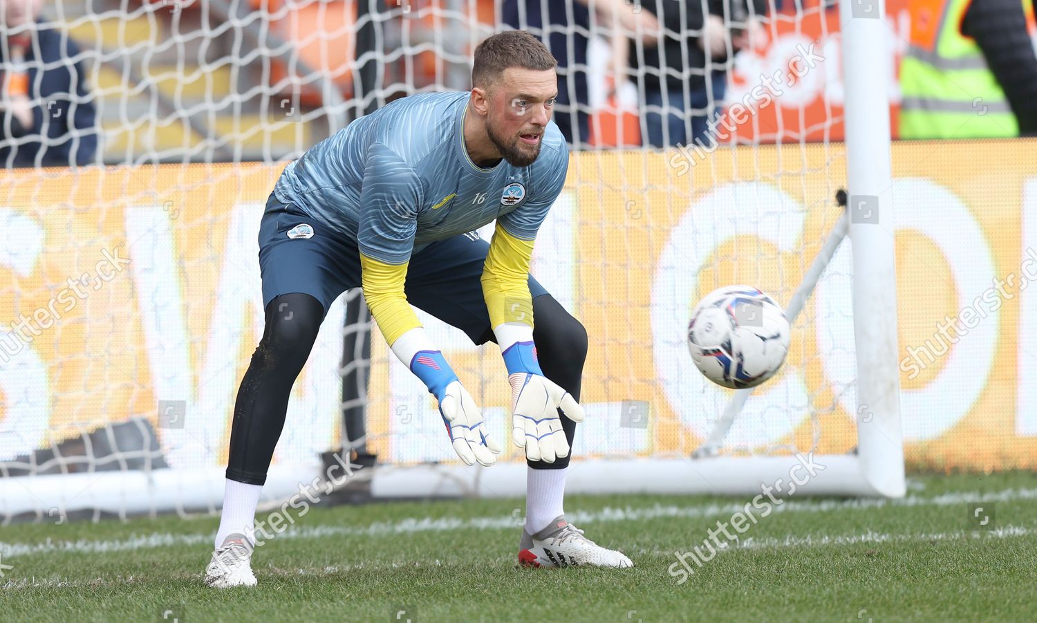 Goalkeeper Ben Hamer Swansea Warms Editorial Stock Photo - Stock Image ...
