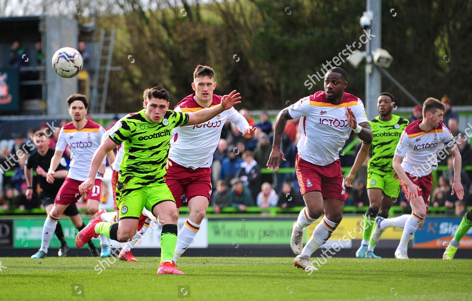 Mathew Stevens Forest Green Rovers Competes Editorial Stock Photo ...