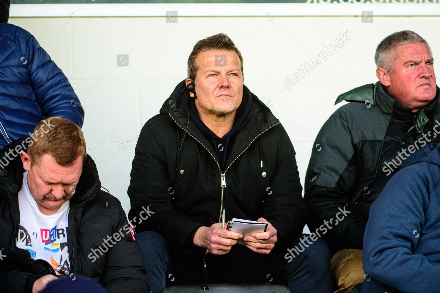 Mark Cooper Manager Barrow Fc Takes Editorial Stock Photo - Stock Image ...