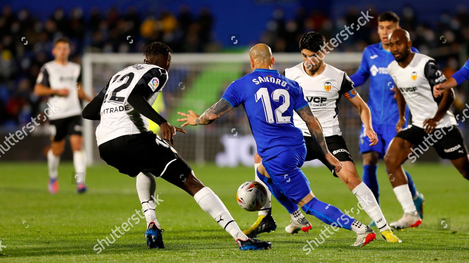 Sandro Ramirez Getafe Cf During La Editorial Stock Photo - Stock Image ...