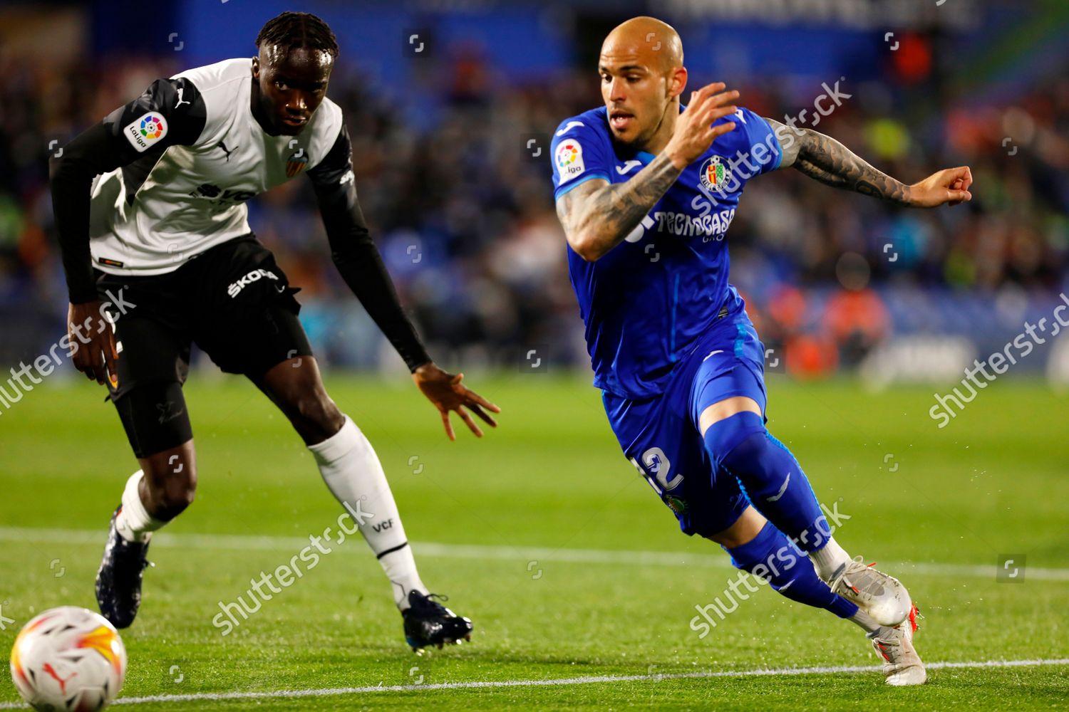Sandro Ramirez Getafe Cf Action During Editorial Stock Photo - Stock ...