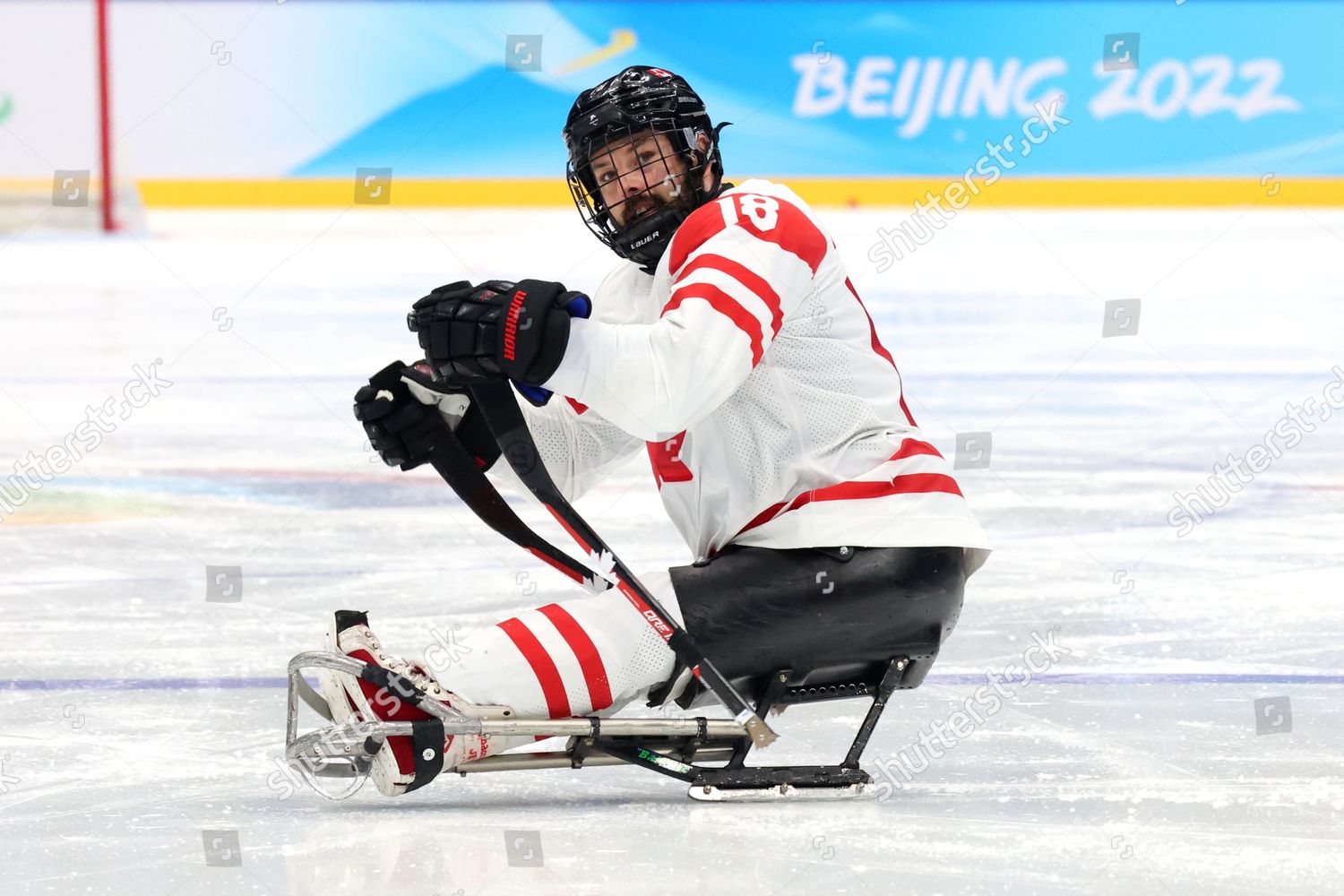 Billy Bridges Can Para Ice Hockey Editorial Stock Photo - Stock Image ...