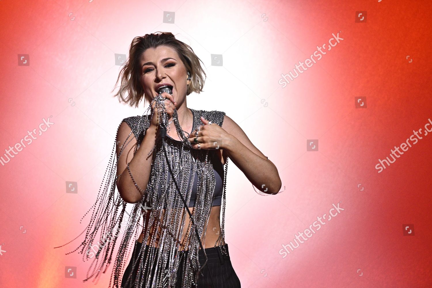 Swedish Singer Cornelia Jakobs Performs Swedish Editorial Stock Photo ...