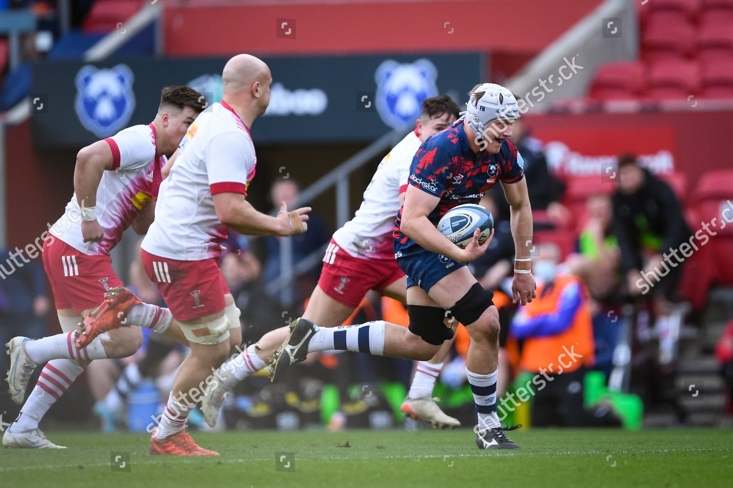 Fitz Harding Bristol Bears Carries Editorial Stock Photo - Stock Image ...