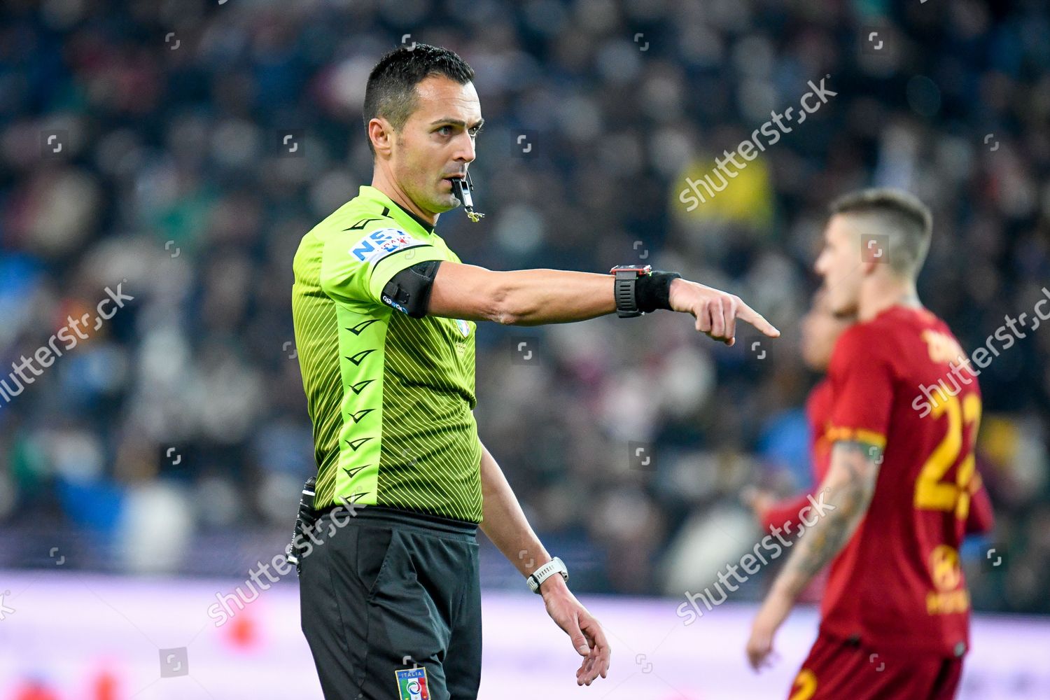 Referee Match Marco Di Bello Editorial Stock Photo - Stock Image | Shutterstock
