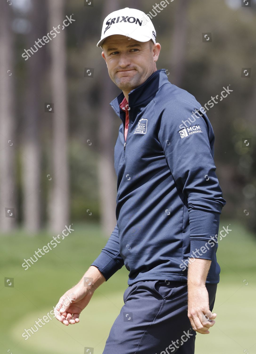 Russell Knox Looks Towards Gallery After Editorial Stock Photo - Stock ...