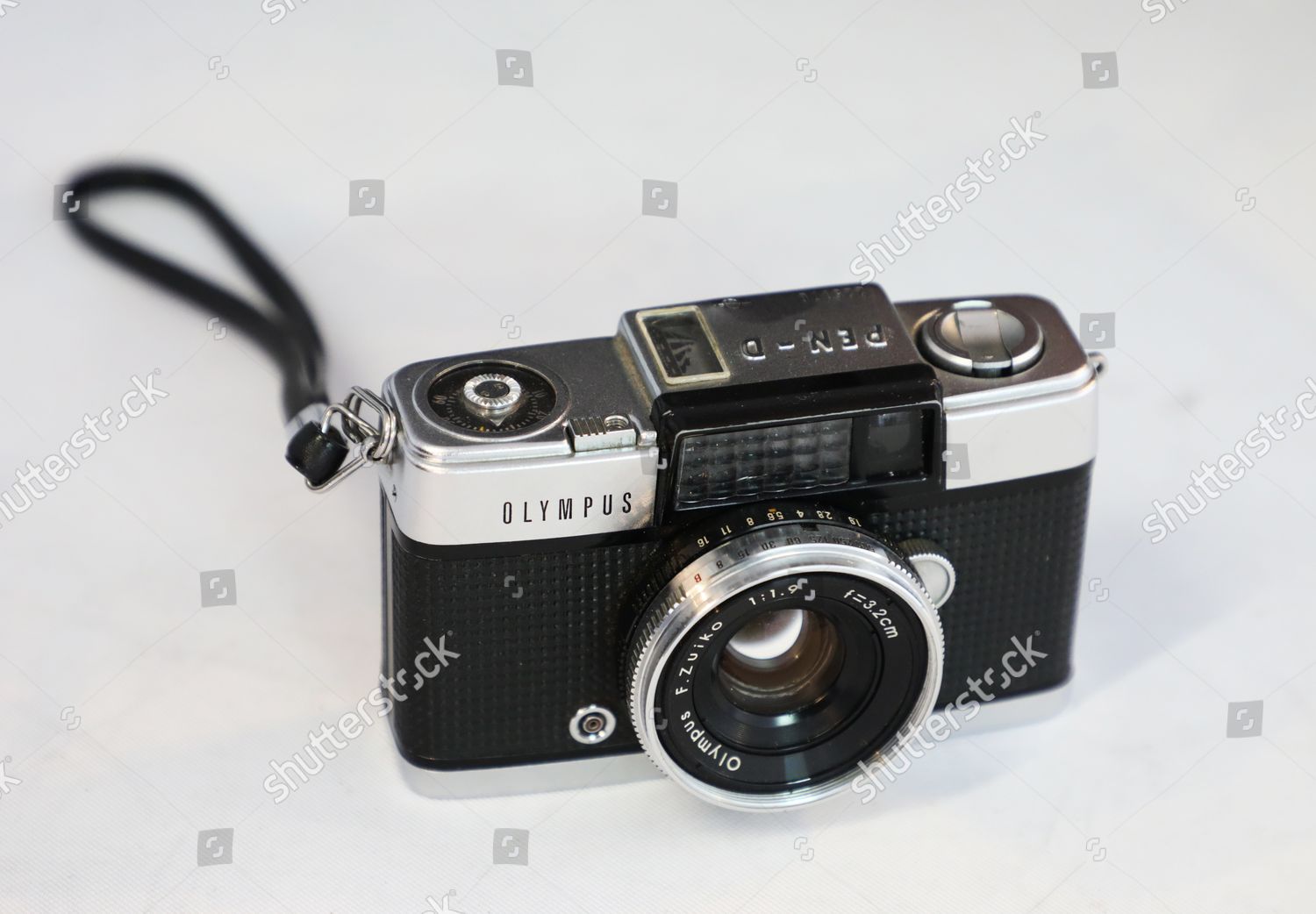 Old Olympus Camera Camera Museum Vadstena Editorial Stock Photo - Stock ...