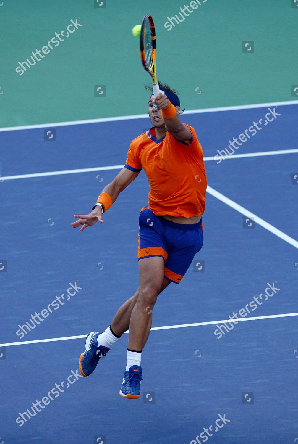 Rafael Nadal Spain Action Editorial Stock Photo - Stock Image ...