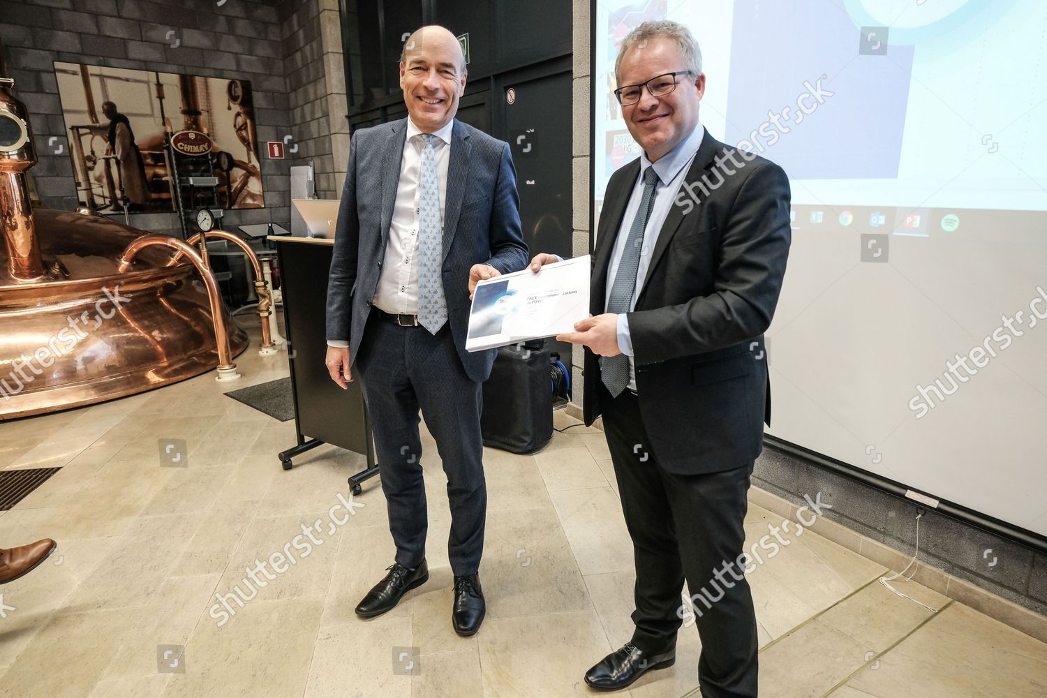 Uwe Ceo Olivier De Wasseige Walloon Editorial Stock Photo - Stock Image ...