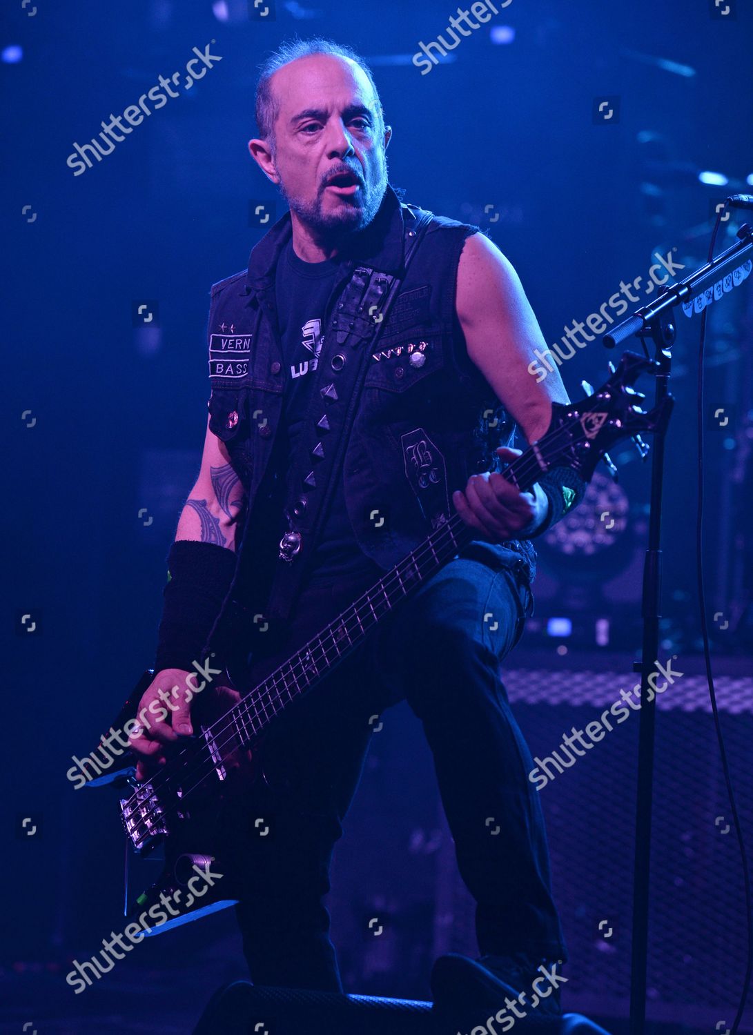 Carlo D D Verni Overkill Performs Editorial Stock Photo - Stock Image ...