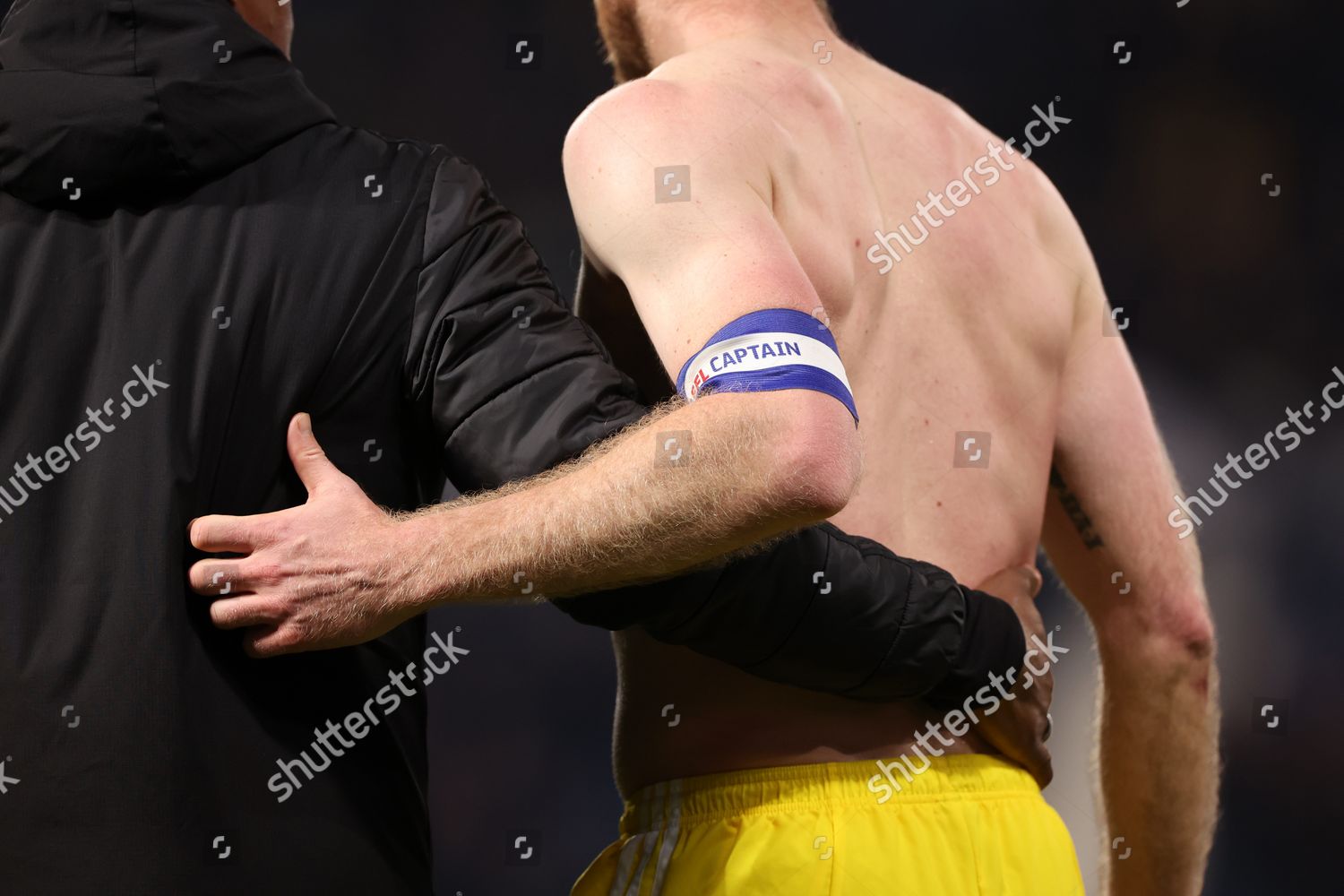 Efl Captains Armband On Arm Tim Editorial Stock Photo - Stock Image ...