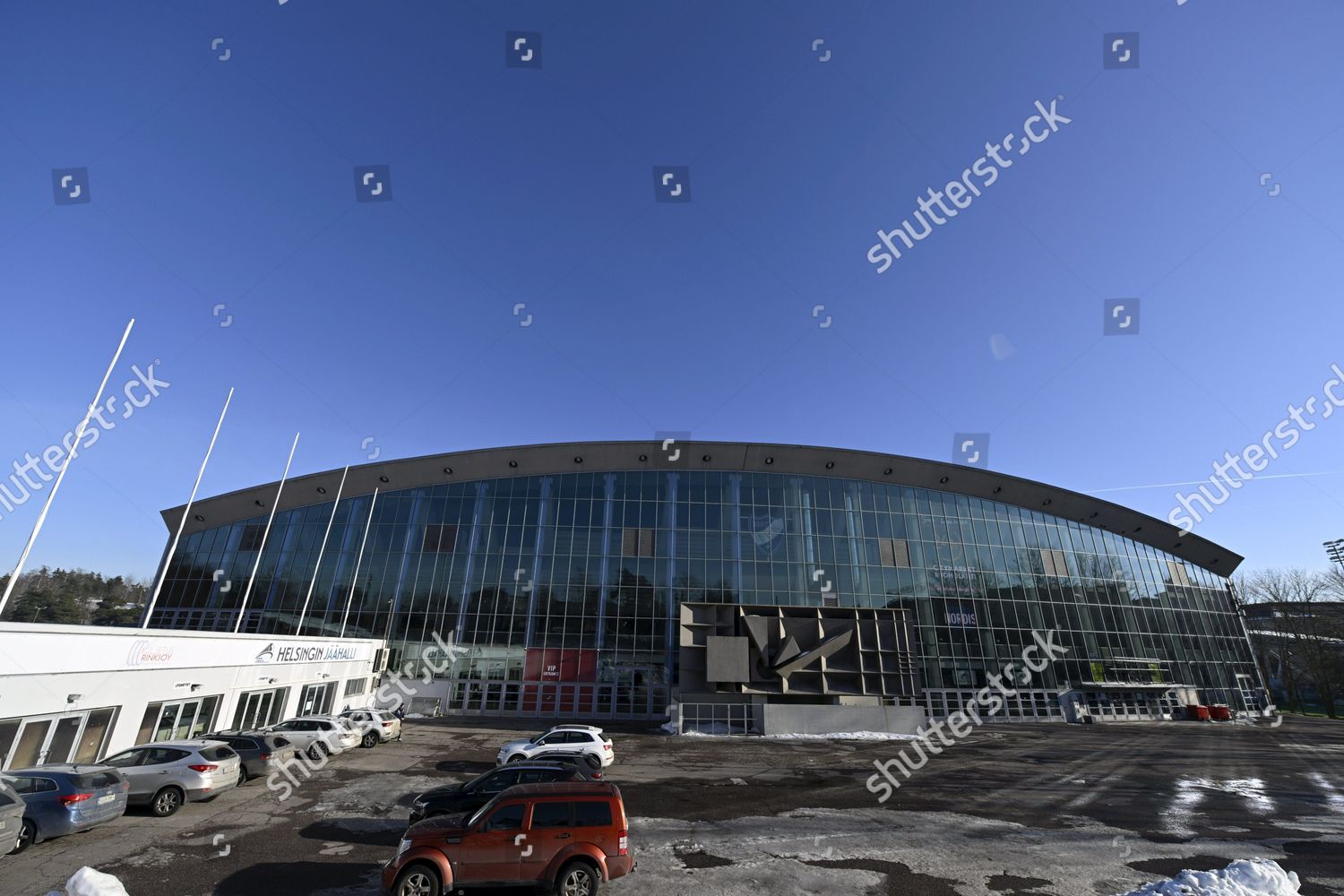 Helsinki Ice Hall Called Nordis Pictured Editorial Stock Photo - Stock ...