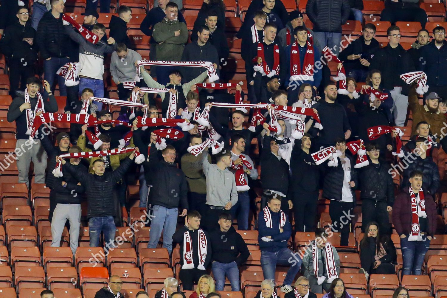 Bristol City Fans Editorial Stock Photo - Stock Image | Shutterstock