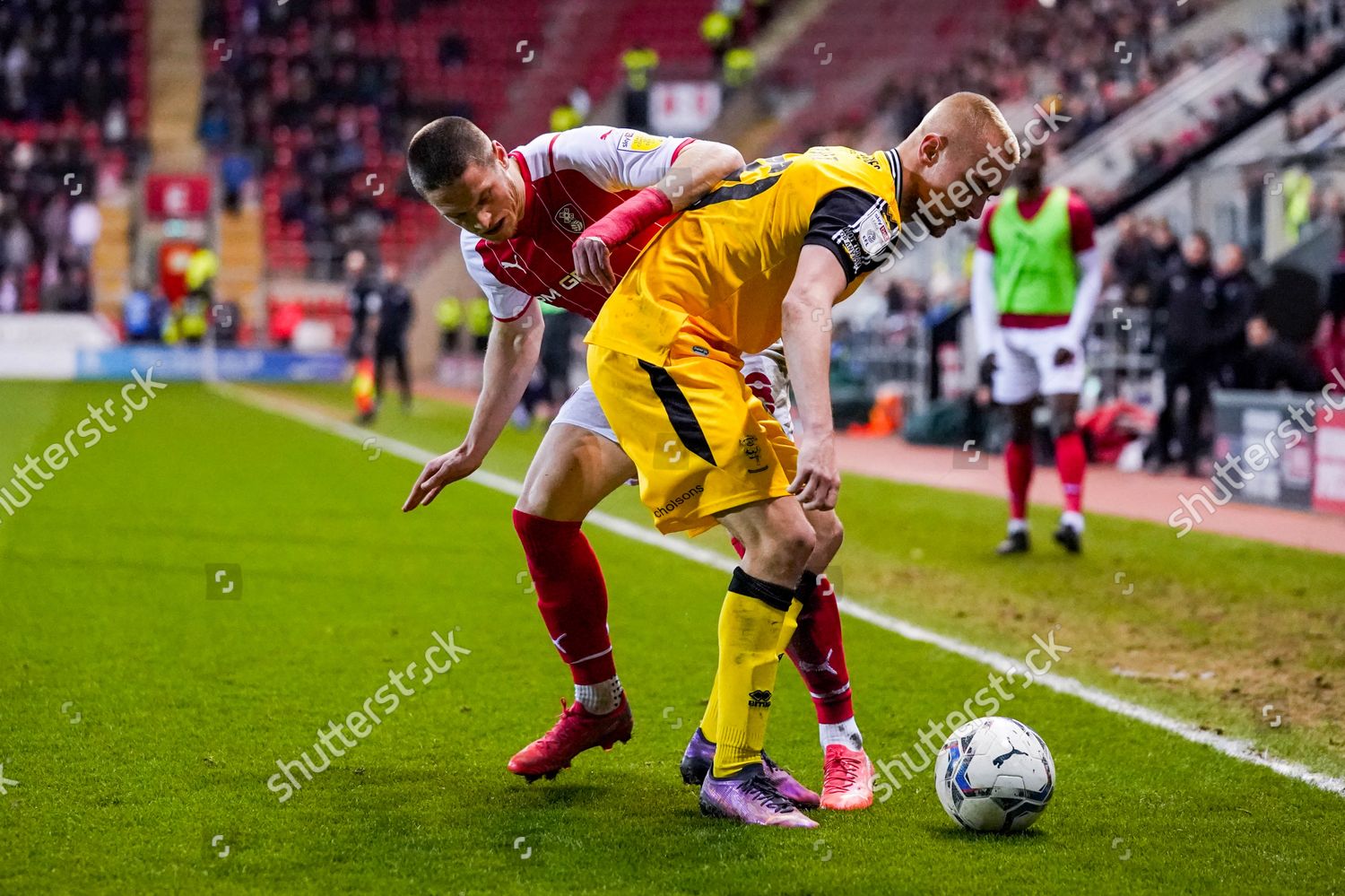 Rotherham United Midfielder Ben Wiles 8 Editorial Stock Photo - Stock ...