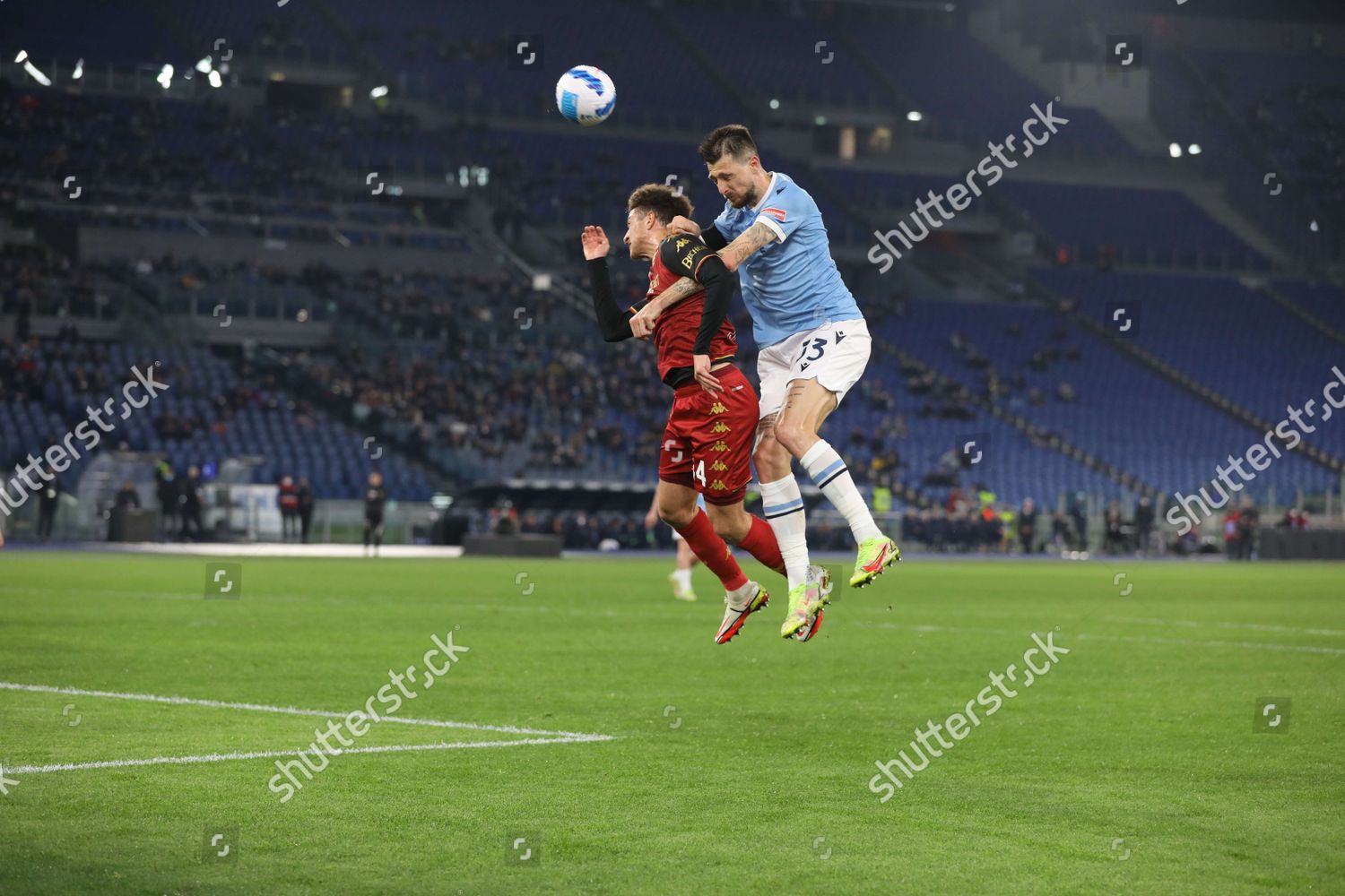 Italy Soccer Stadio Olimpico Rome Lazio Editorial Stock Photo - Stock ...
