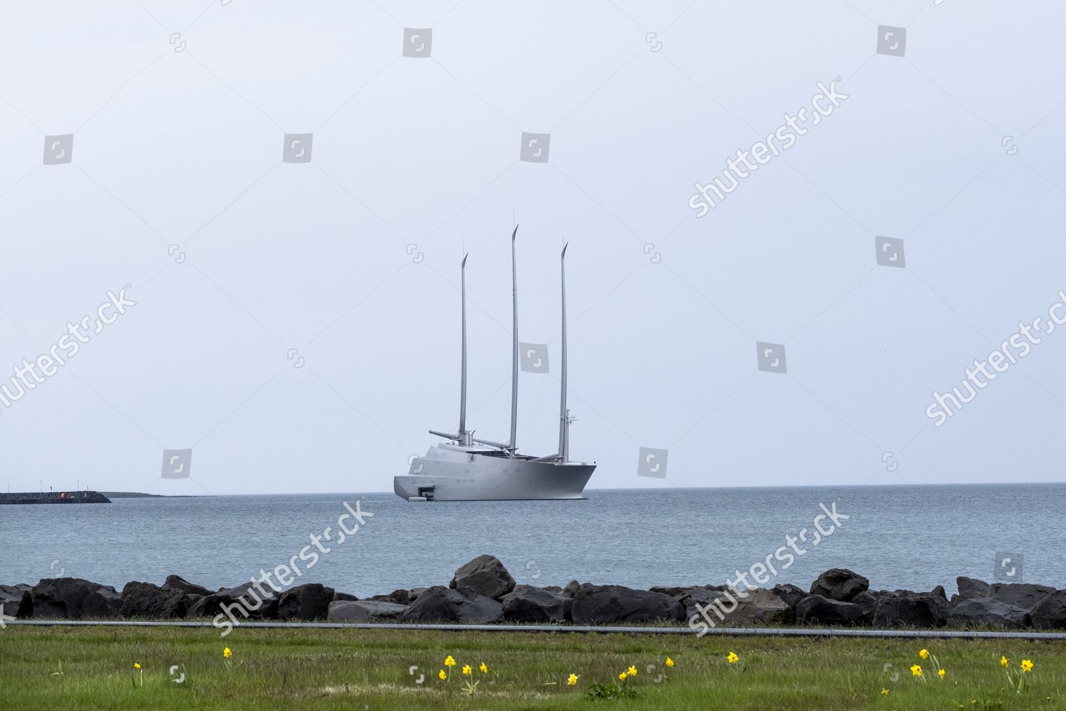 Private Sailing Yacht Sailing Yacht Owner Editorial Stock Photo - Stock ...