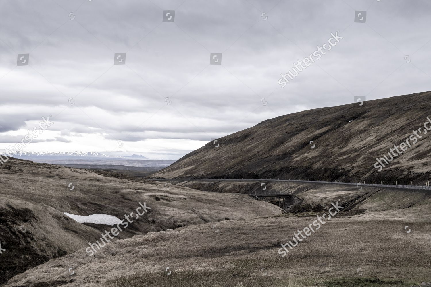 View Into Valley Middalur Towards Bifrost Editorial Stock Photo - Stock Image | Shutterstock