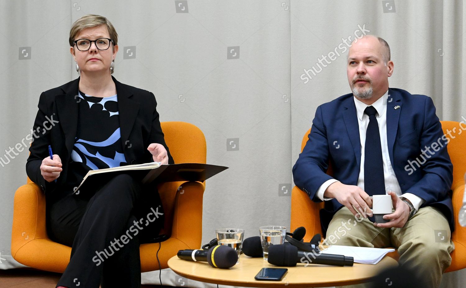 Interior Minister Krista Mikkonen Finland L Editorial Stock Photo ...