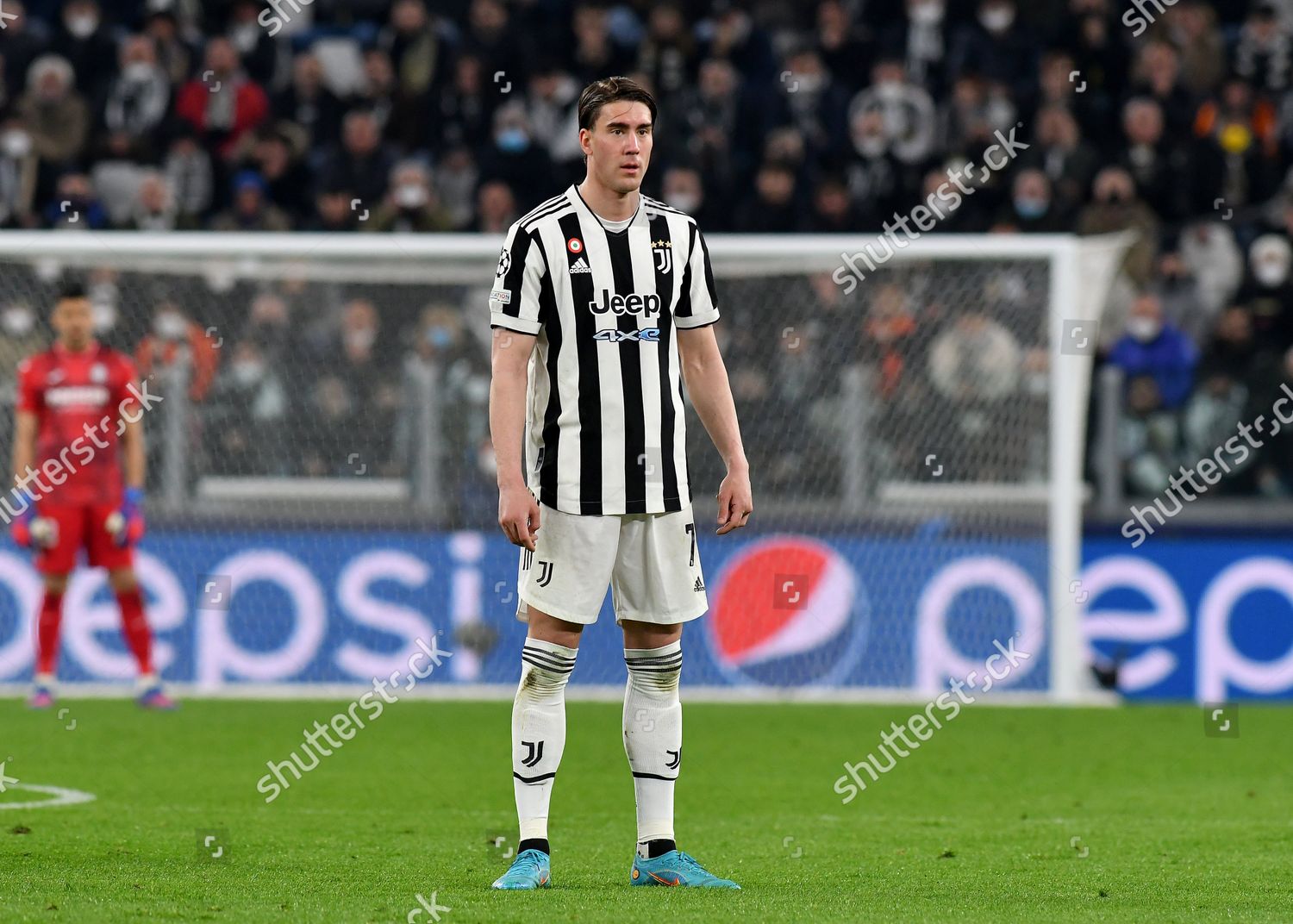 Dusan Vlahovic Juventus Fc Action Editorial Stock Photo - Stock Image ...