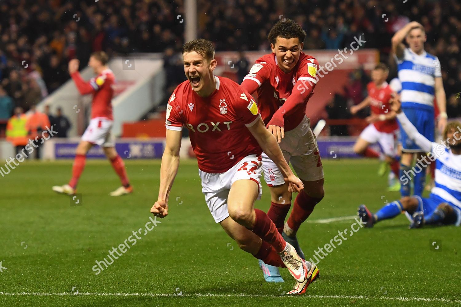 Ryan Yates Nottingham Forest Celebrates After Editorial Stock Photo ...
