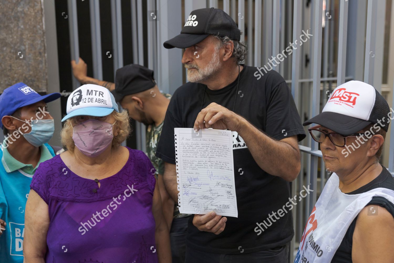 Leader Partido Obrero Eduardo Belliboni Shows Editorial Stock Photo ...