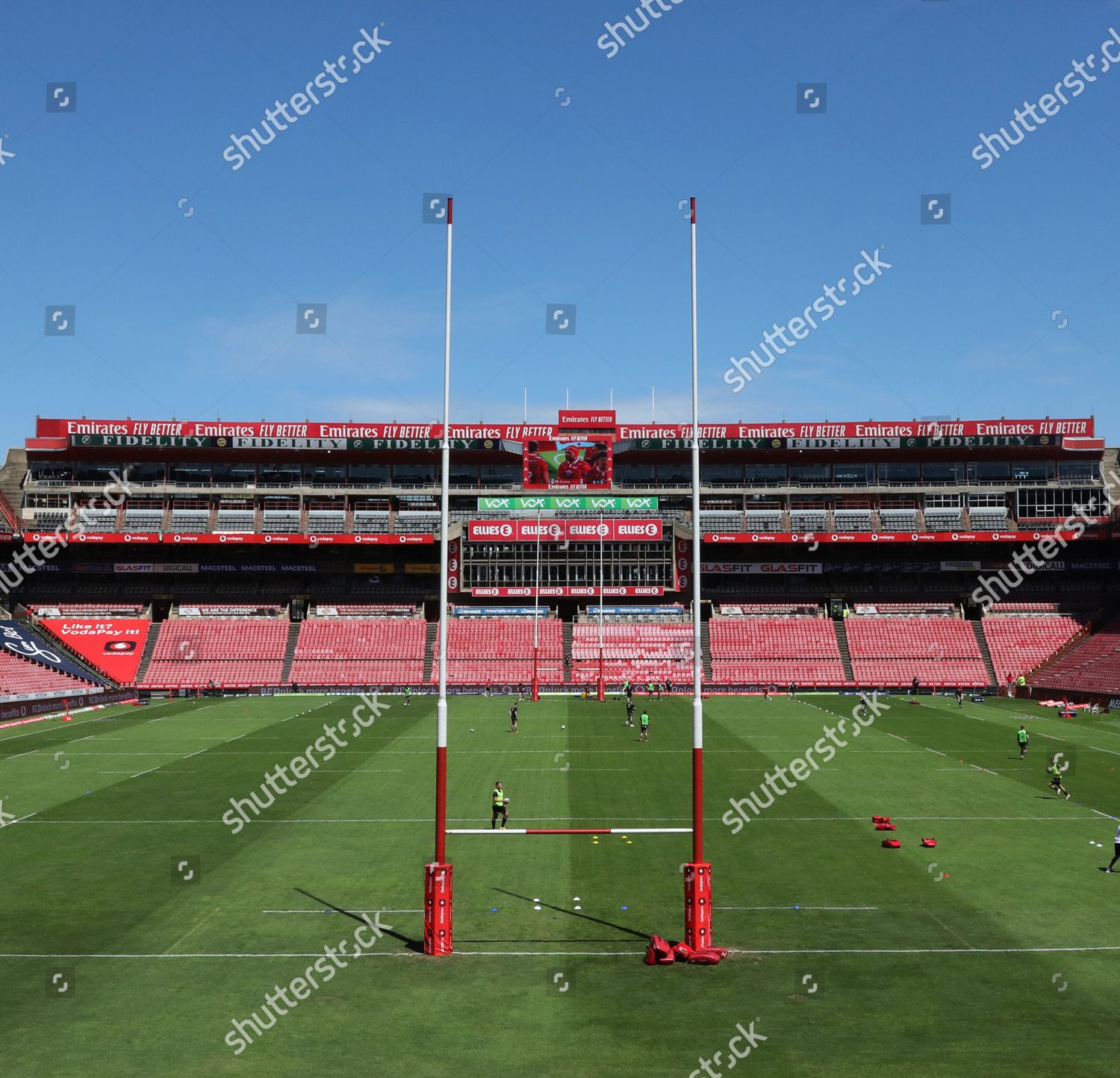 Vodacom Branding Stadium Signage During 202122 Editorial Stock Photo ...