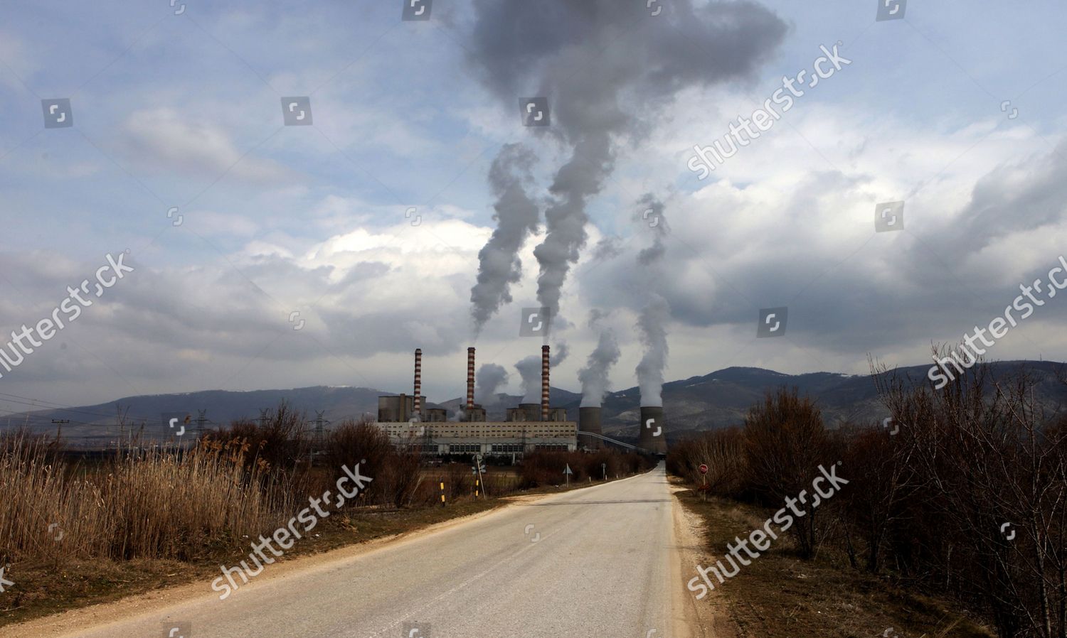 General View Steam Electric Power Station Editorial Stock Photo - Stock ...