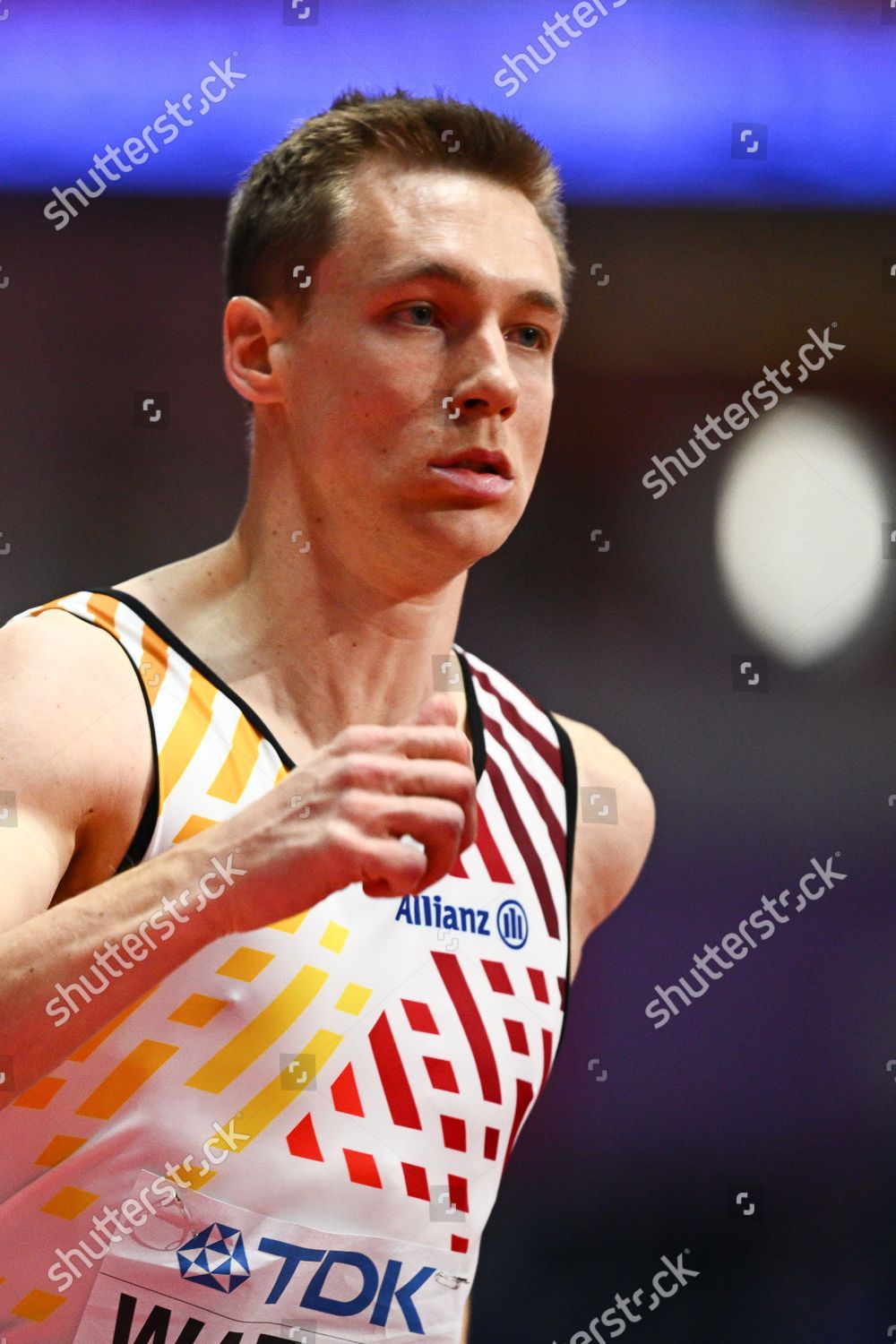 Belgian Julien Watrin Pictured Action During Editorial Stock Photo ...