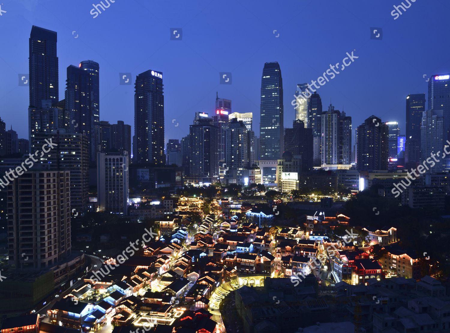 ON MARCH 17 2022 NIGHT VIEW Editorial Stock Photo - Stock Image ...