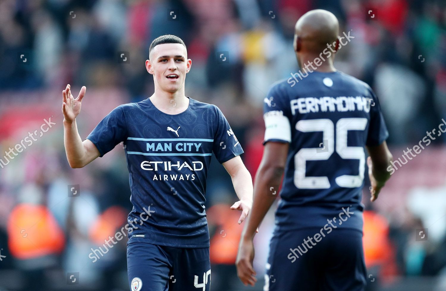 Phil Foden Manchester City Celebrates Editorial Stock Photo - Stock ...