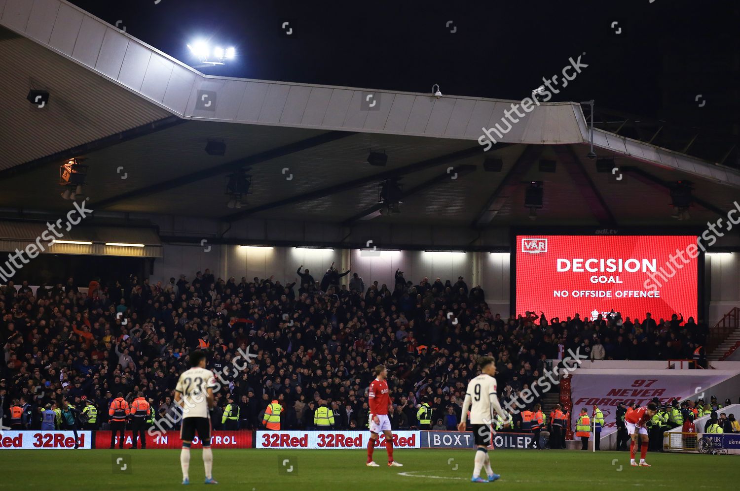 Big Screen Shows Var Goal Decision Editorial Stock Photo - Stock Image ...