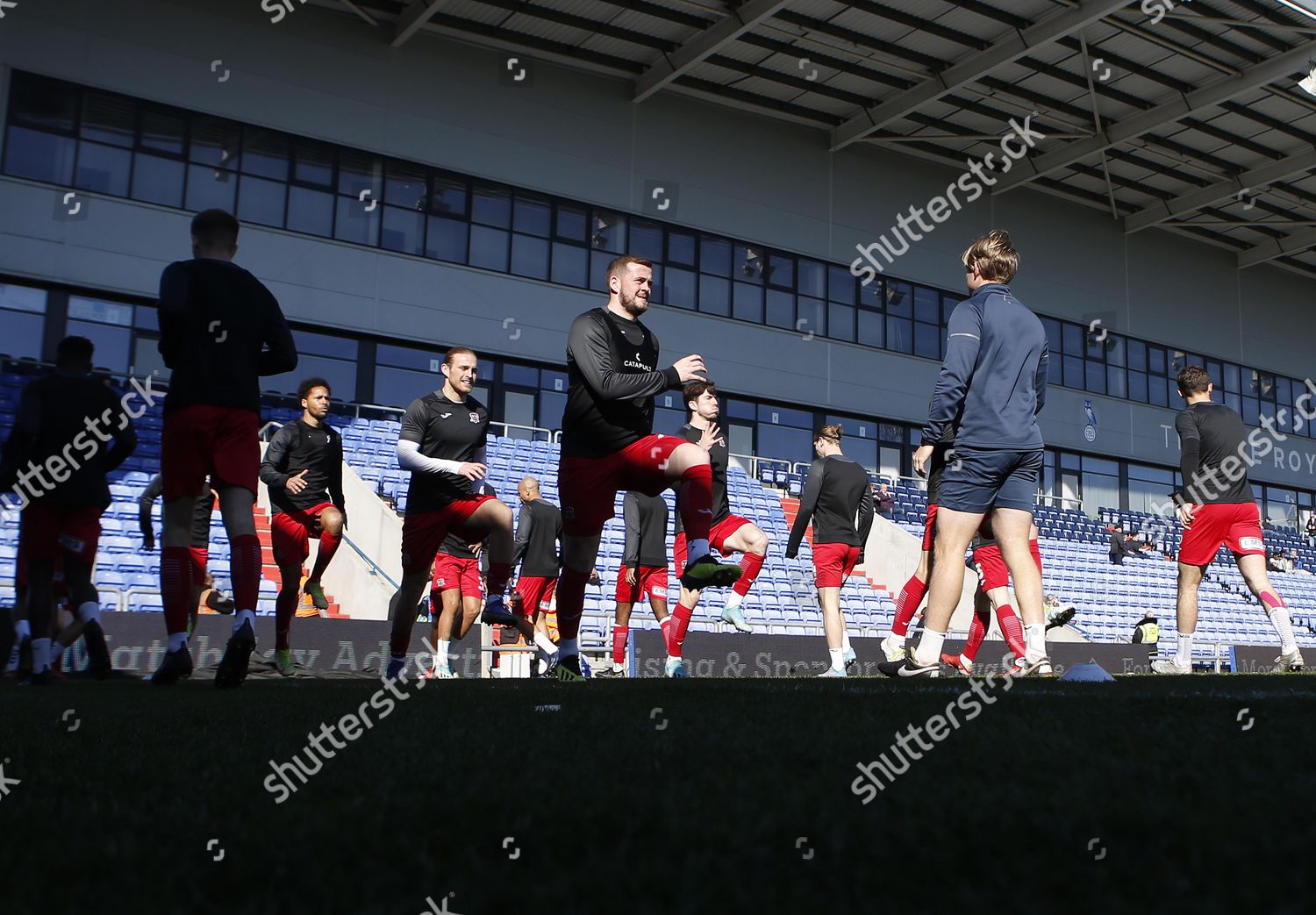 Exeter City Routines During Warm Before Editorial Stock Photo - Stock ...