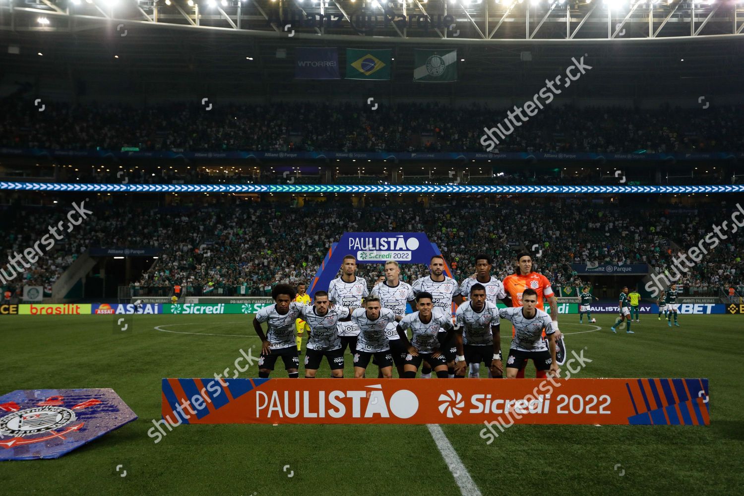 Corinthians Team Pose Team Photo Editorial Stock Photo - Stock Image ...