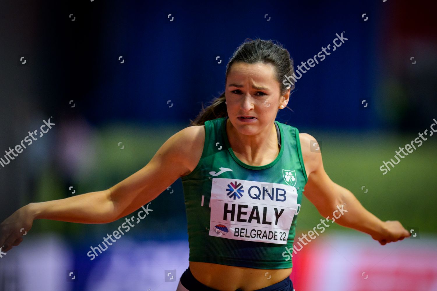 Womens 400m Semifinal Irelands Phil Healy Editorial Stock Photo - Stock ...