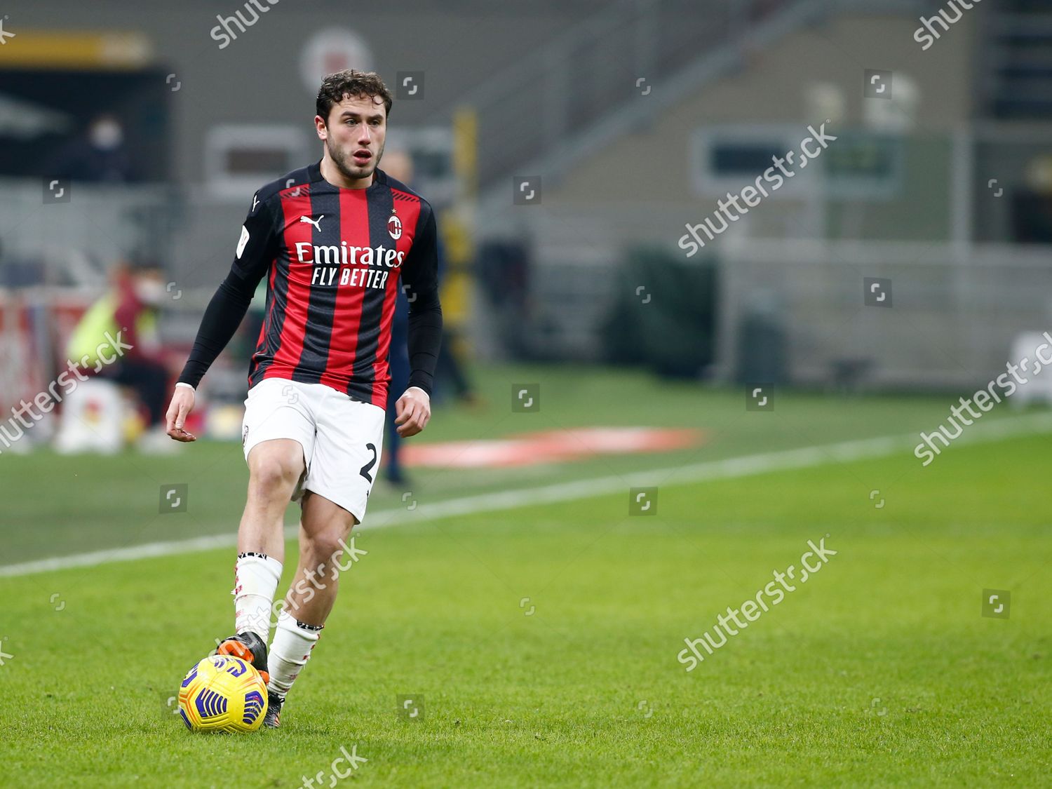 Davide Calabria During Tim Cup 20202021 Editorial Stock Photo - Stock ...
