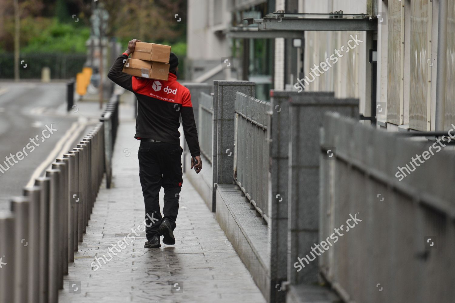 Dpd Delivery Agent Seen Dublin City Editorial Stock Photo - Stock Image ...