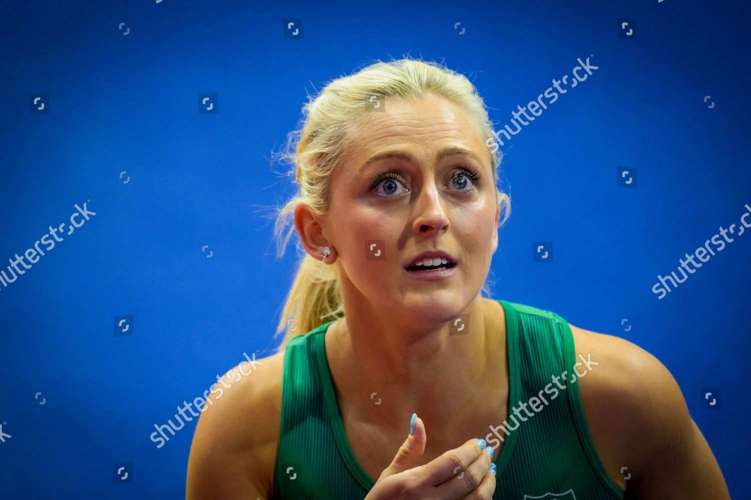 Womens 60m Semifinals Irelands Sarah Lavin Editorial Stock Photo ...