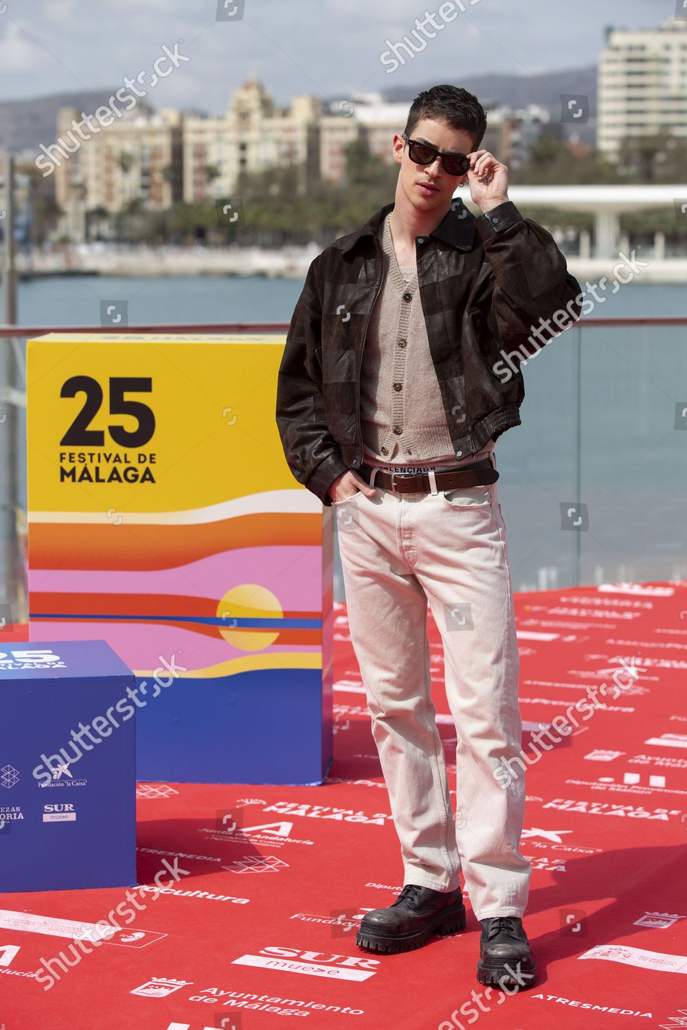 Spanish Actor Manu Rios Poses During Editorial Stock Photo - Stock ...