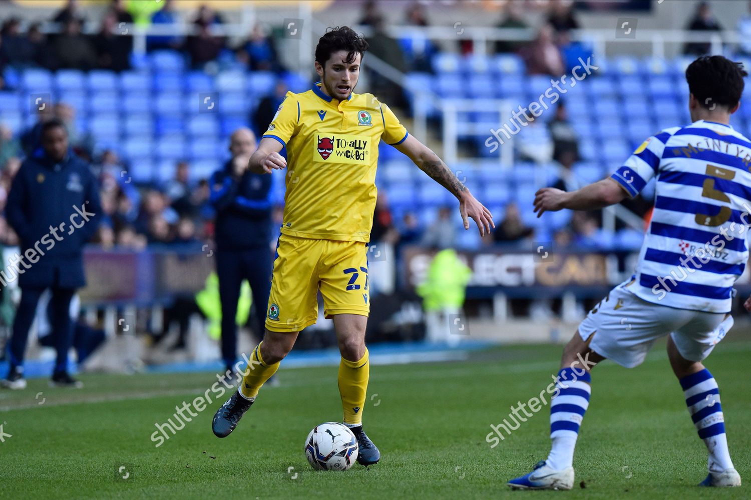 Lewis Travis 27 Blackburn Rovers On Editorial Stock Photo - Stock Image ...