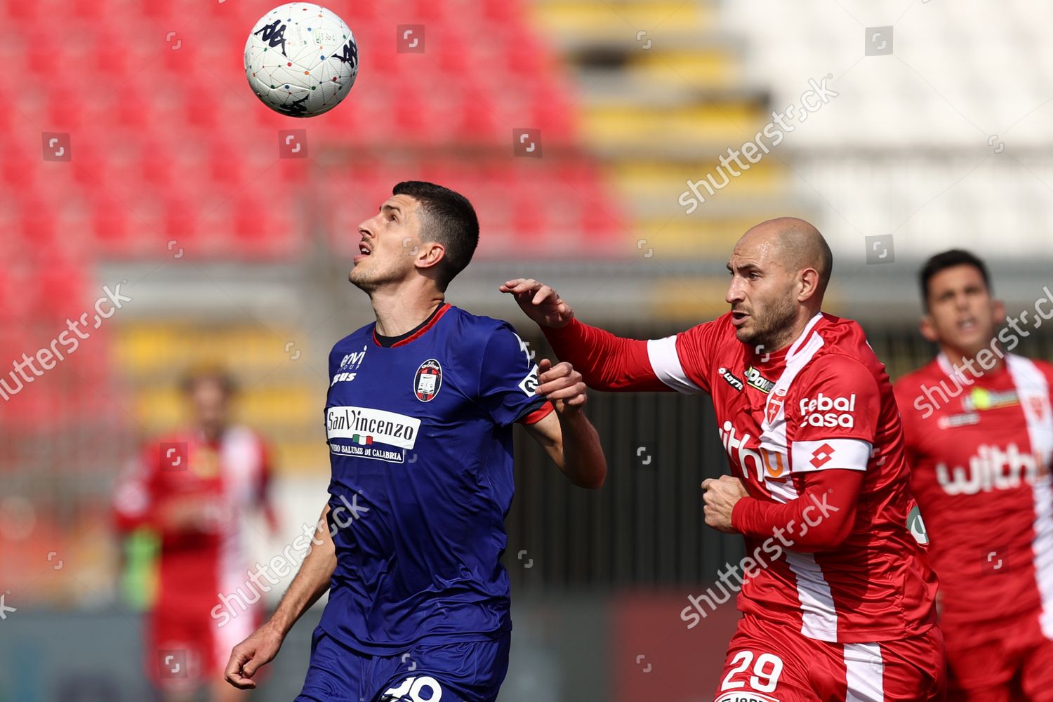 Mirko Maric Crotone Gabriel Paletta Ac Editorial Stock Photo - Stock ...
