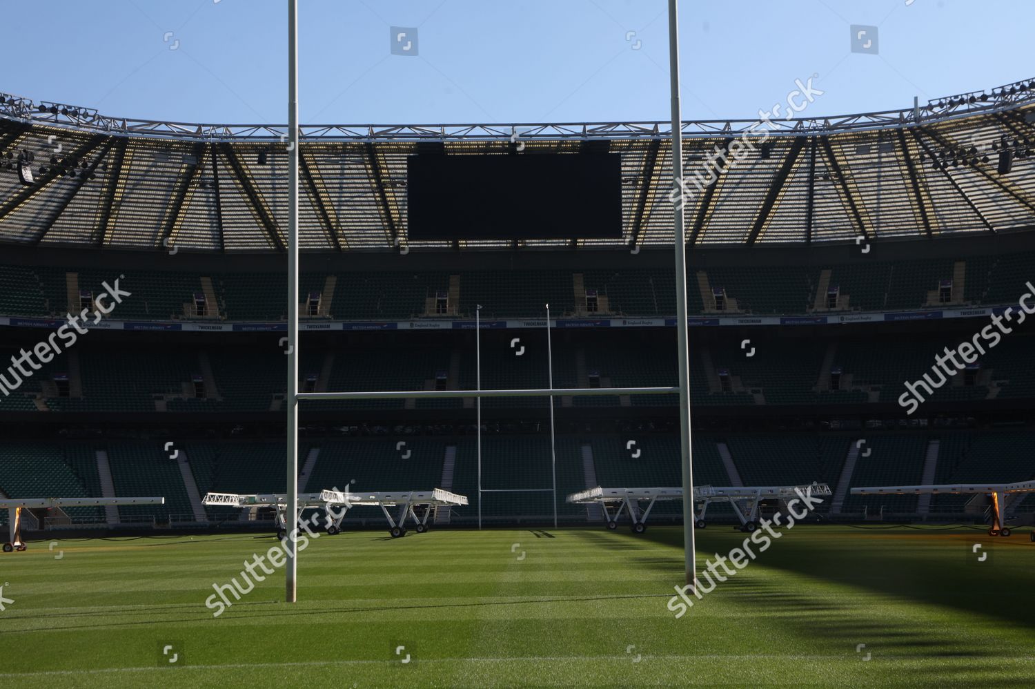 Pitch Twickenham Stadium Home Rugby Football Editorial Stock Photo ...