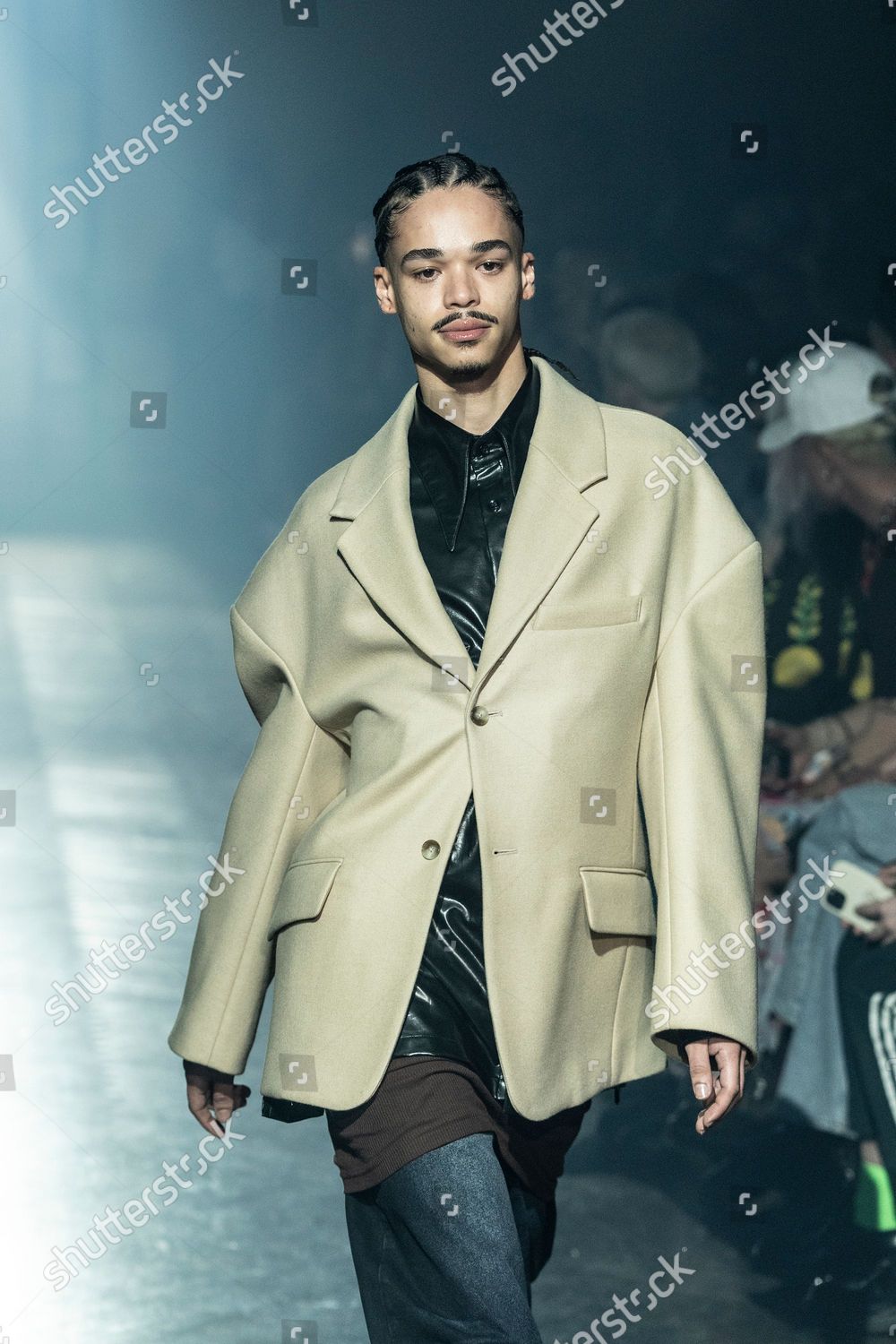 Model Walks Runway Designer Willy Chavarria Editorial Stock Photo ...