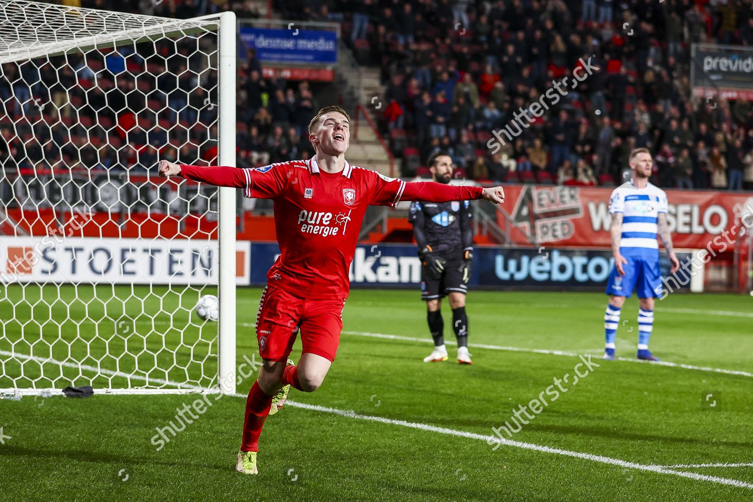 Daan Rots Fc Twente Cheers After Editorial Stock Photo - Stock Image ...