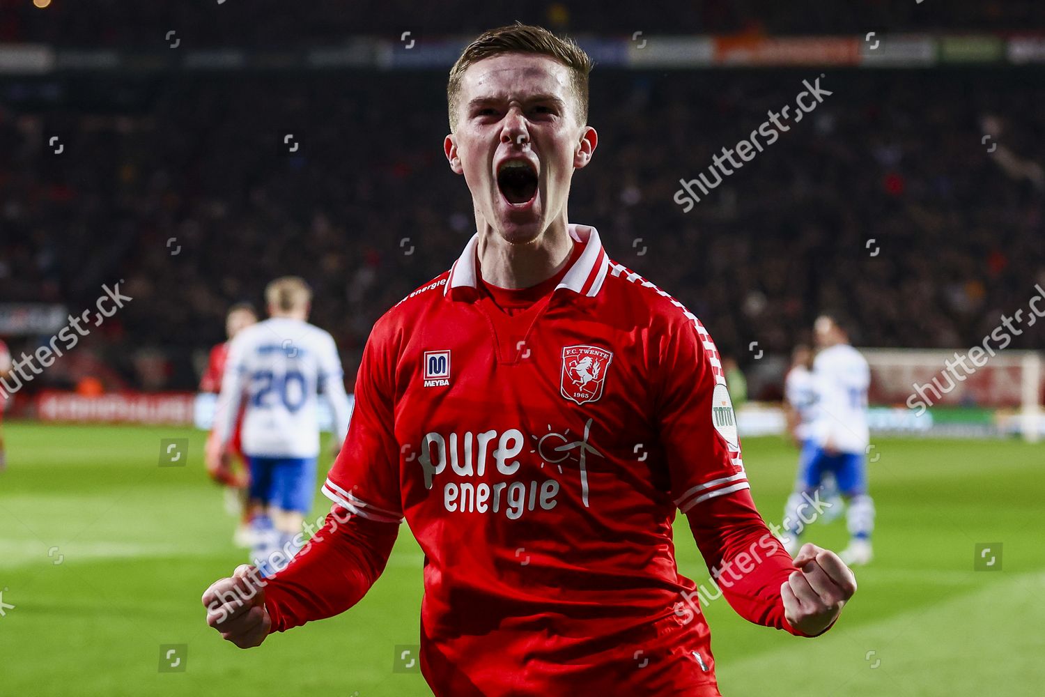 Daan Rots Fc Twente Cheers After Editorial Stock Photo - Stock Image ...