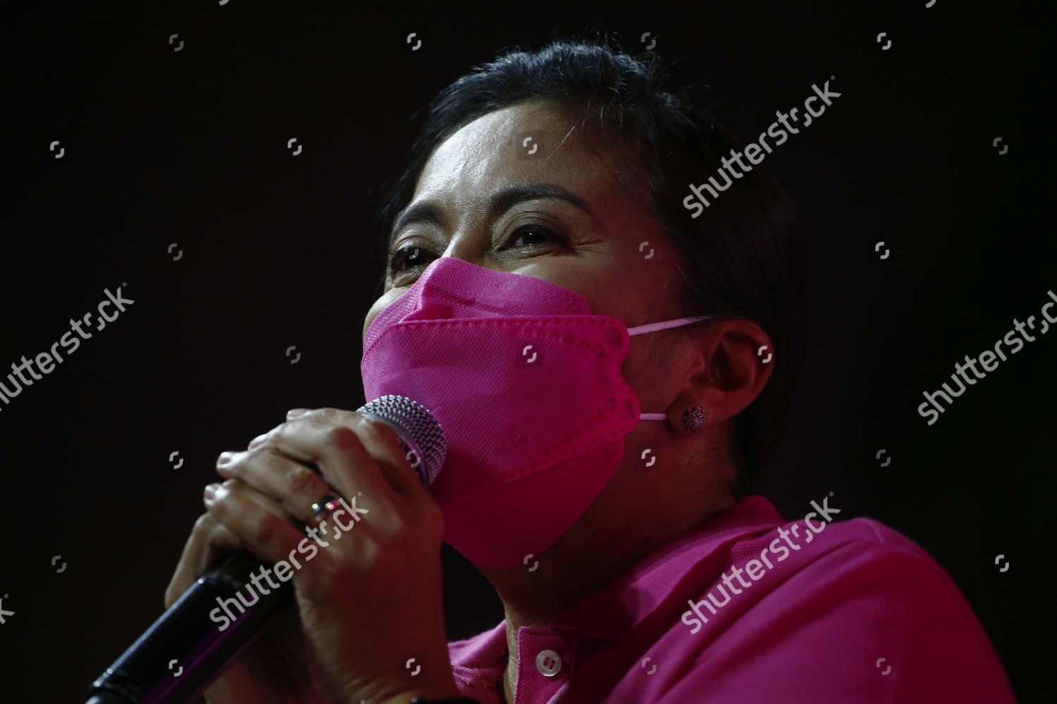 Philippine Vice President Leni Robredo Speaks Editorial Stock Photo ...