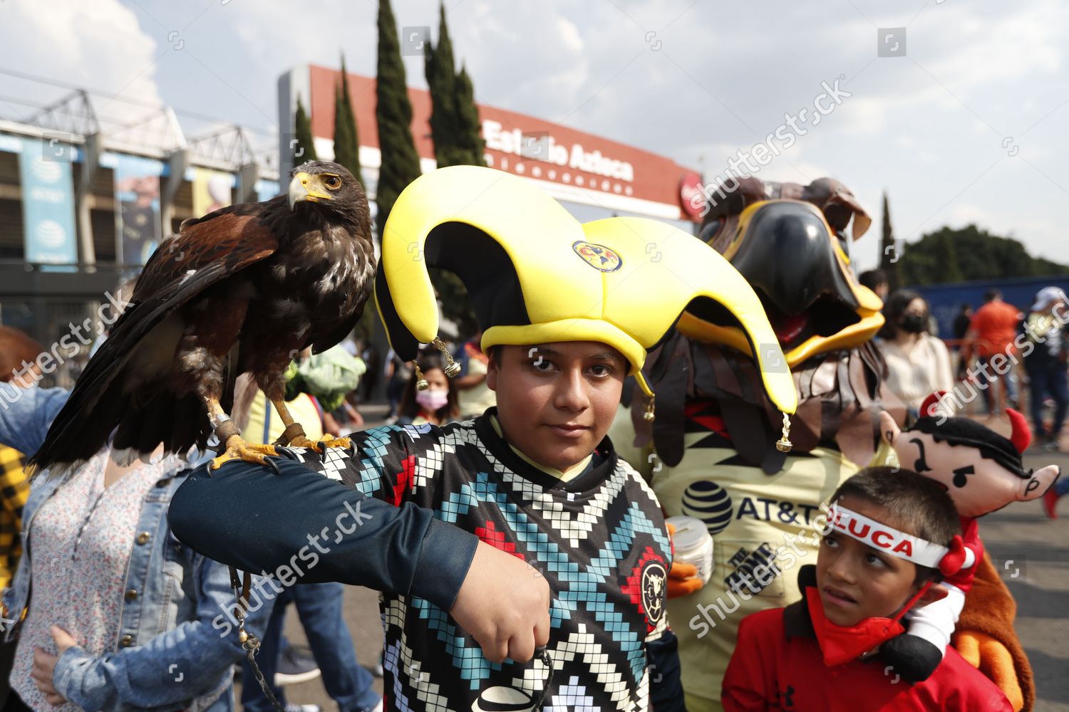 CLUB AMERICA FAN POSES EAGLE PRIOR Editorial Stock Photo - Stock Image ...