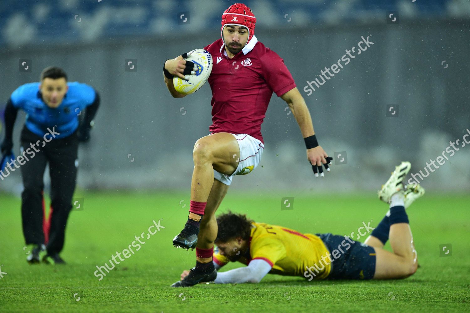 Georgias Akaki Tabutsadze C Competes During Editorial Stock Photo ...