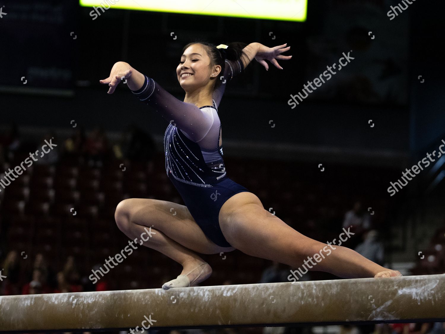 University California Berkeley Gymnast Madelyn Williams Editorial Stock ...